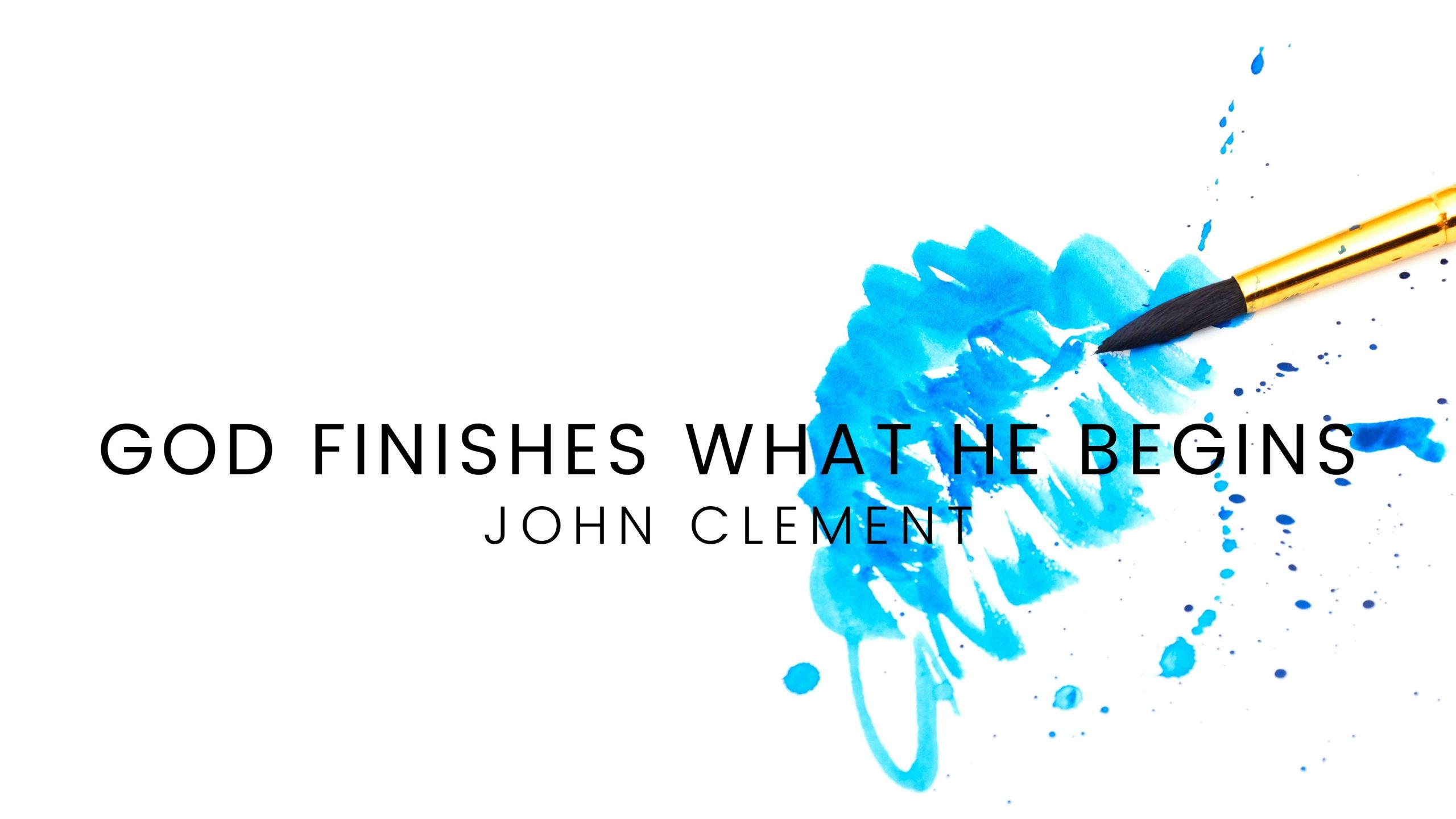 God Finishes What He Begins – Rocky Mountain Christian Ministries